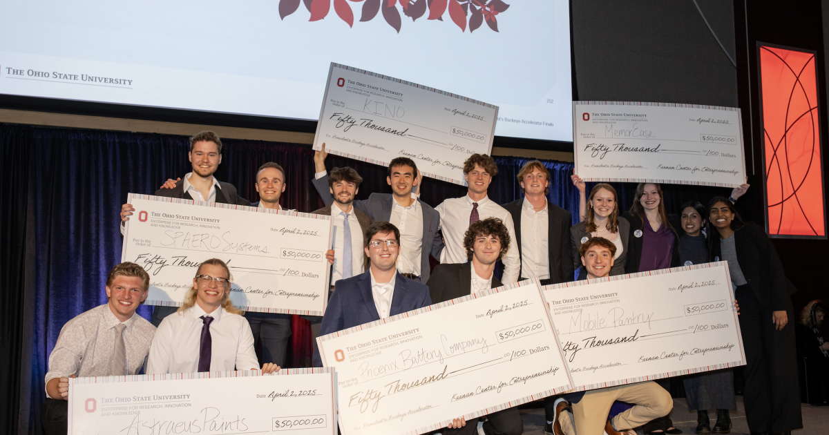 Students Pitch Breakthrough Ideas at President’s Buckeye Accelerator ...